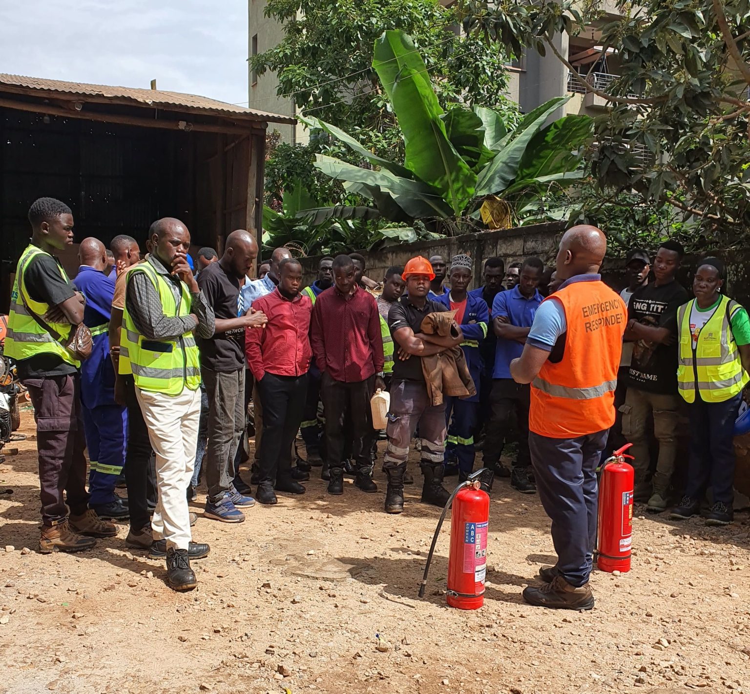 ⛑️ Safety First: Basic First Aid and Fire Fighting Drills