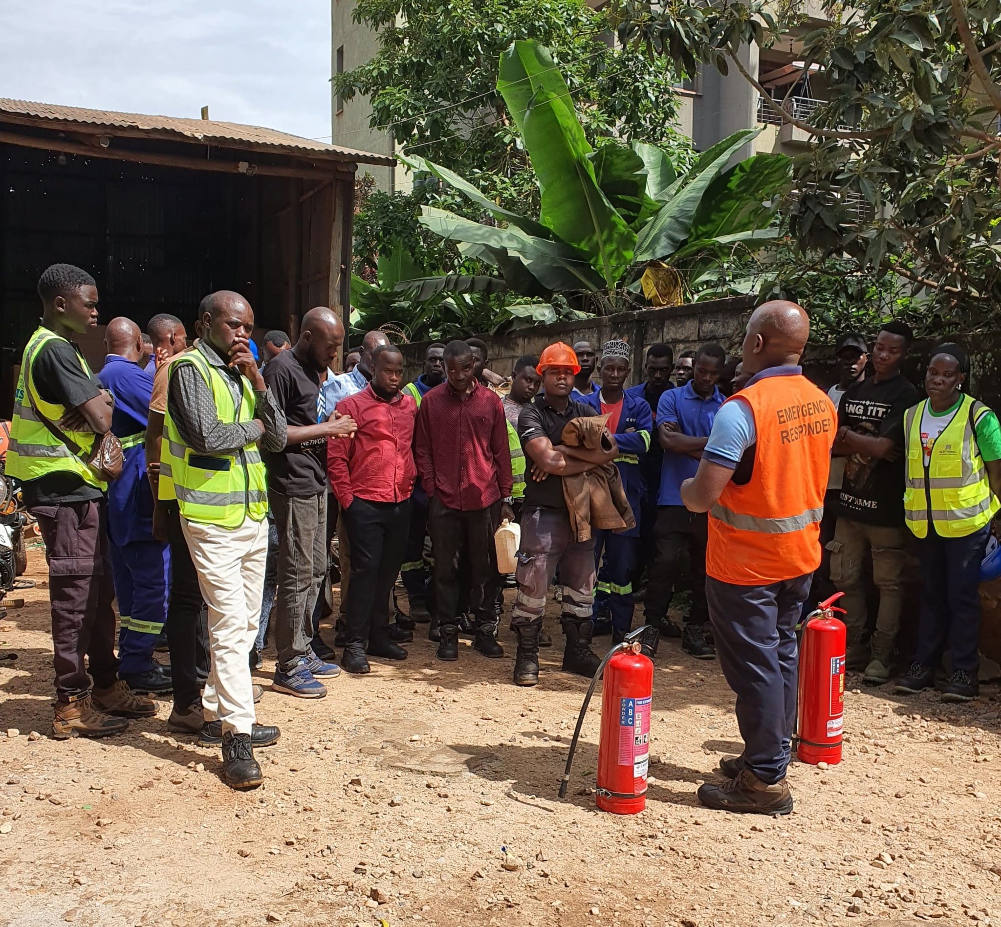 ⛑️ Safety First: Basic First Aid and Fire Fighting Drills